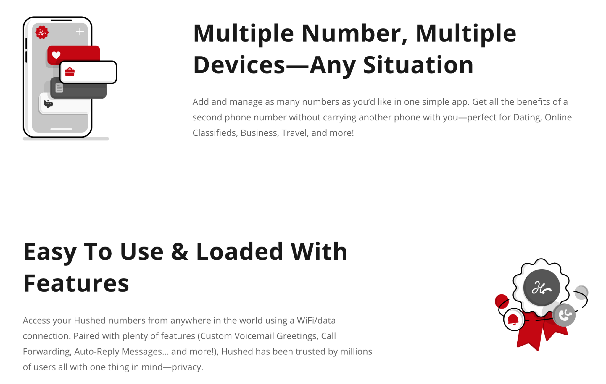 A Guide to Using the Temporary & Second Phone Number App – Hushed ...